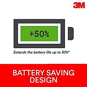 3M Precise Mouse Pad with Repositionable Adhesive Back, Enhances the Precision of Optical Mice at Fast Speeds, 8.5" x 7", Bitmap (MP200PS)