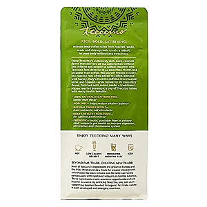 Teeccino Herbal Coffee Variety Pack - Vanilla Nut, French Roast, Maca Chocolaté - Ground Herbal Coffee That’s Prebiotic, Caffeine-Free & Acid Free, Dark Roast, 11 Ounce (Pack of 3)