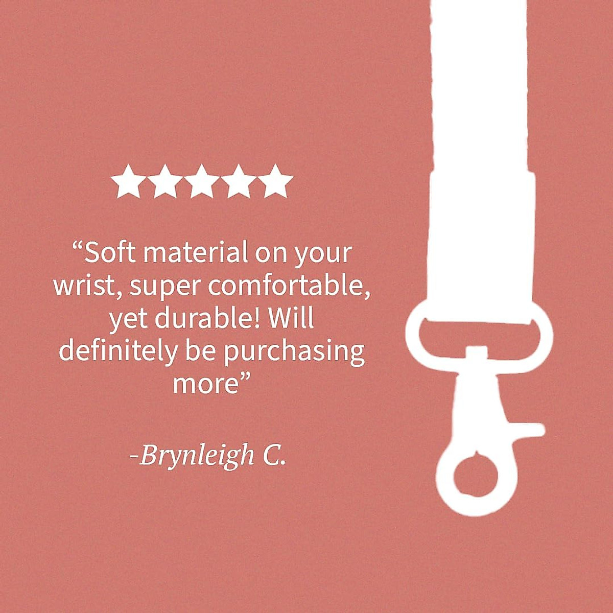 Thread Wallets Wrist Lanyard Strap for Men & Women, KeyChain Wristlet, Wristlet Keychain for Badge, Wallet, and Phone Wrist Strap, Wristlet Strap for ID Badge (Cabana)