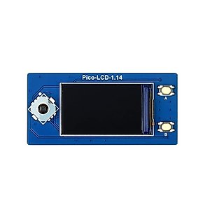 Coolwell Waveshare 1.14inch LCD Display Module for Raspberry Pi Pico, Embedded ST7789 Driver, 65K RGB Colors, 240×135 Pixels, Using SPI Bus