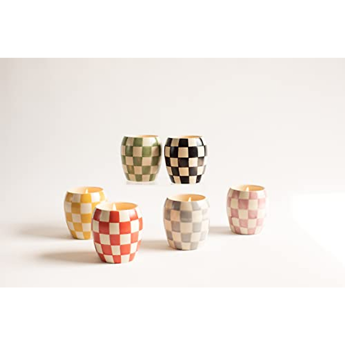 Paddywax Checkmate Artisan Hand-Poured Scented Candle, 11-Ounce, Cotton + Teak