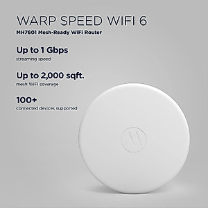 Motorola MH7601 Advanced WiFi 6 Router + MB8600 Gigabit DOCSIS 3.1 Cable Modem - Bundle