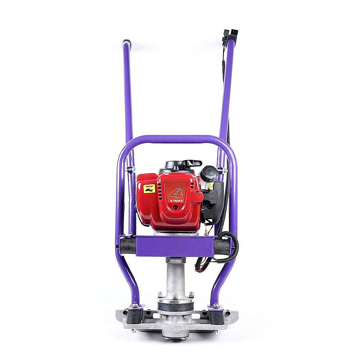 Gas Powered Concrete Screed 35.8CC 4 Stroke Gasoline Engine Concrete Power Screed 1.36HP Concrete Surface Leveling Cement Finishing Vibrating Motor (GX35 Gasoline Engine)