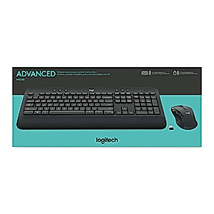 Logitech MK545 Advanced Wireless Keyboard and Mouse Combo
