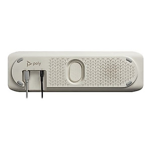 Plantronics Poly - Sync 60 Smart Speakerphone for Conference Rooms Connect to PC/Mac via Combined USB-A/USB-C Cable, Smartphones via Bluetooth - Works with Teams, Zoom (Certified) & More