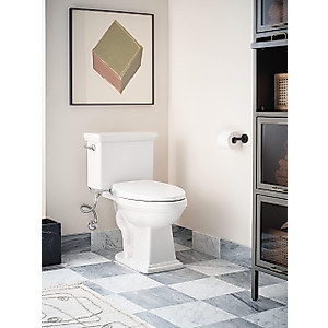 Moen EB500-E 2-Series Standard Non-Electronic Bidet Toilet Elongated Seats, White