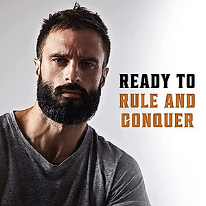 Beard Wash & Beard Conditioner Set w/Argan & Jojoba Oils - Softens & Strengthens - Natural Sandalwood Scent - Beard Shampoo w/Beard Oil (17 oz)