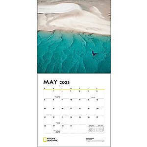 National Geographic: Most Beautiful Places 2023 Wall Calendar