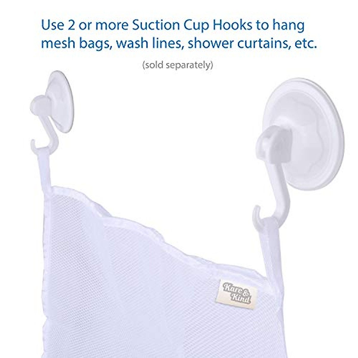 Suction Cup Hooks, Pack of 12 - Locking System - Extra Strong Vacuum Suction Power - Ideal Kitchen or Bathroom Hangers - for Towels, Bathrobes, Coats, Pans, Tools, etc. - No Drilling, Screws or Glue.