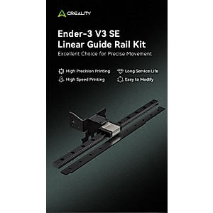 Creality Upgraded Ender-3 V3 SE Linear Rail Guide Kit, Linear Guideway - High Precision, High Speed Printing, and Long Service Life - Easy to Modify, Compatible with Ender-3 V3 SE