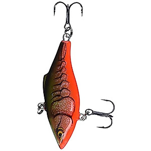 Rapala Rattlin 05 Fishing lure (Red Crawdad, Size- 2)