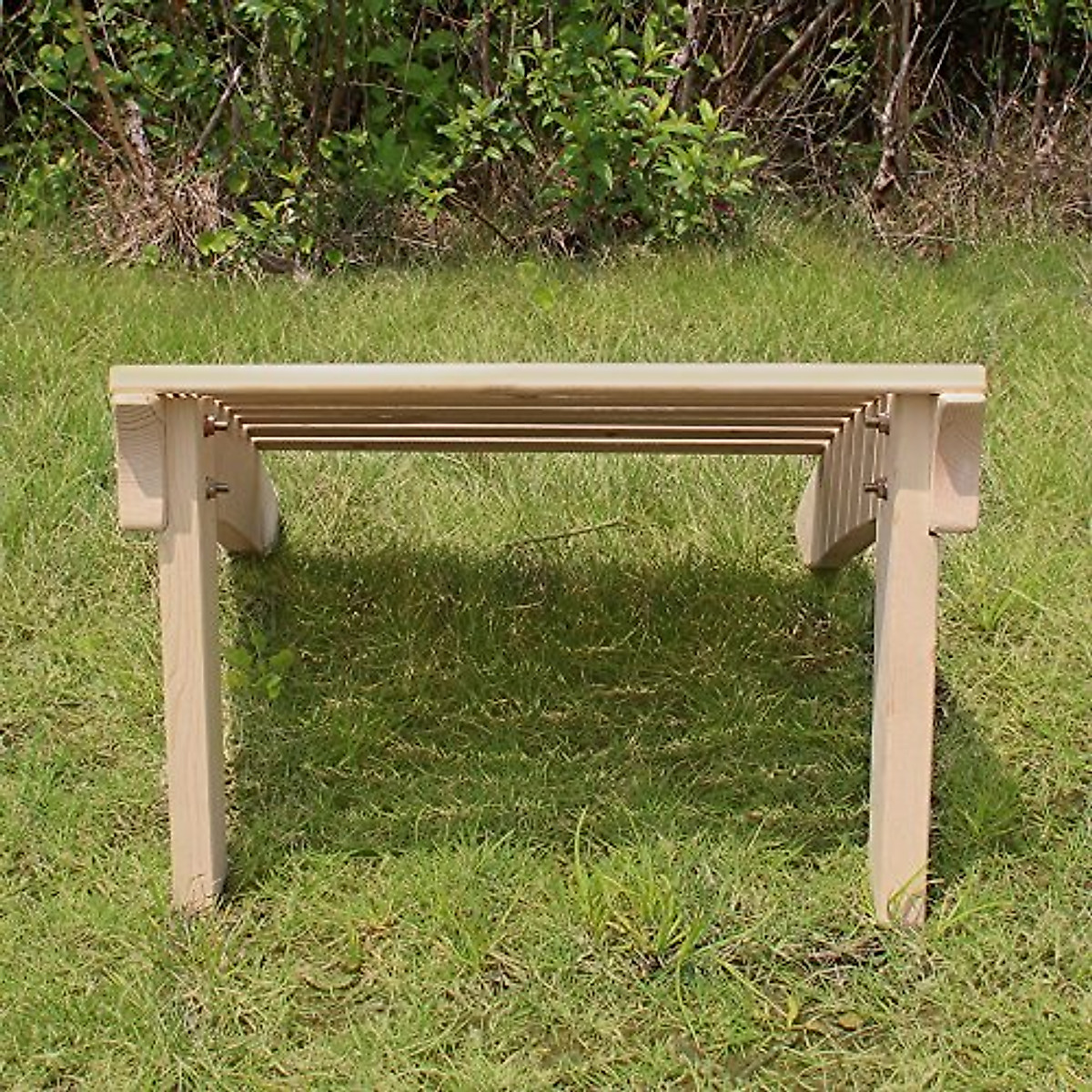 Merry Garden Wood Ottoman Kit 24" D X 19.5" W X 14" H Wood