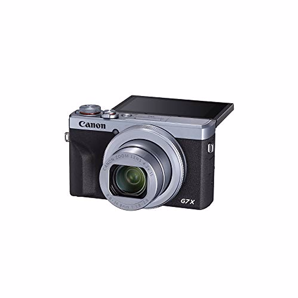 Canon PowerShot Digital Camera [G7 X Mark III] with Wi-Fi & NFC, LCD Screen and 4K Video - Silver (Renewed)