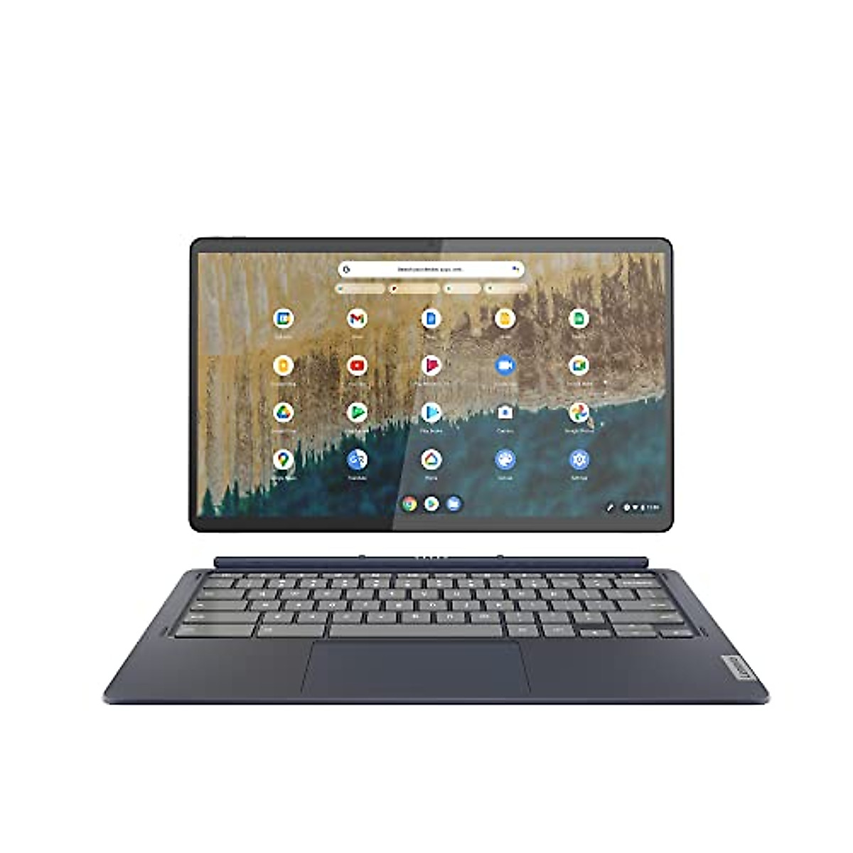 Lenovo IdeaPad Duet 5 Chromebook, OLED 13.3" FHD Touch Display, Snapdragon SC7180, 4GB RAM, 64GB Storage, Qualcomm Adreno Graphics, Chrome OS, Abyss Blue