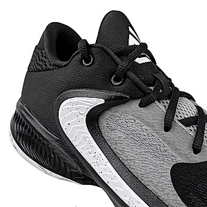 Nike Men's Zoom Freak 4 shoe, Black/White-light Smoke Grey, 10.5