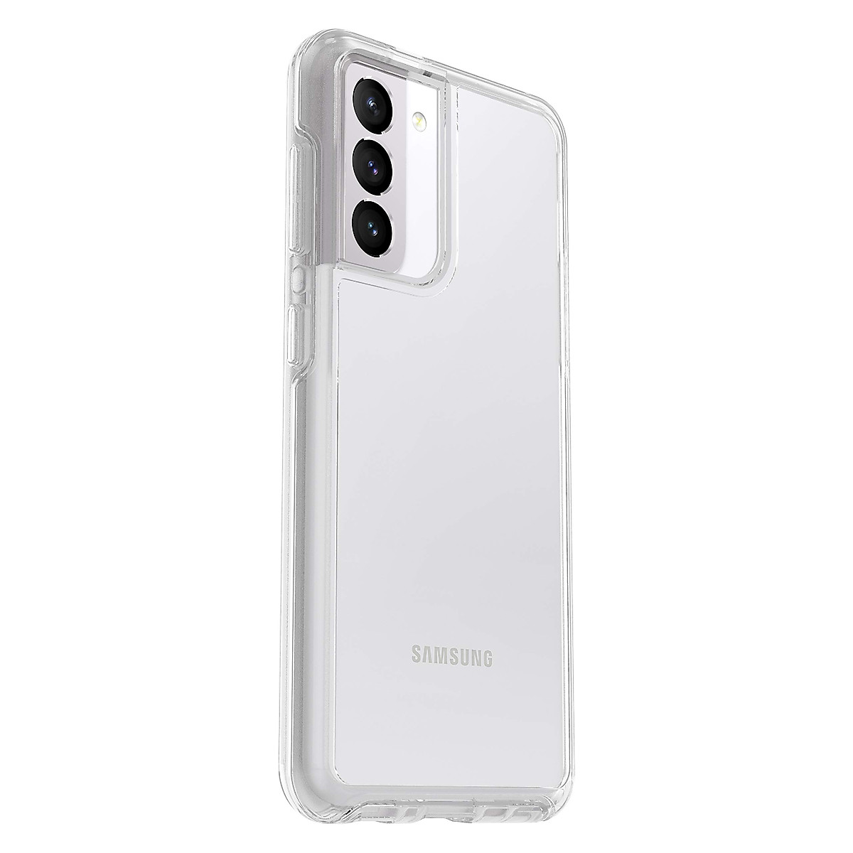 OtterBox for Samsung Galaxy S21 5G, Sleek Drop Proof Protective Clear Case, Symmetry Clear Series, Clear - Non-Retail Packaging