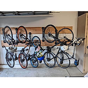 Steadyrack Bike Racks - Classic Rack - Wall Mounted Bike Rack Storage Solution for your Home, Garage, or Bike Park