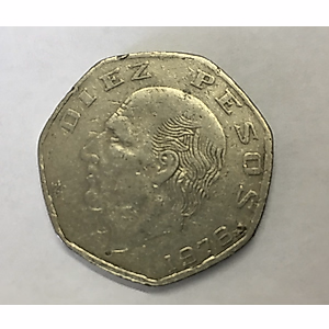 Collectible Mexican Coin $10 Pesos, 1978