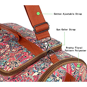 Women Multicolor Duffle-Backpack Hybrid Weekender Travel Duffel Bag Gym Bag Laptop Backpack for Women HB-26 (HS)