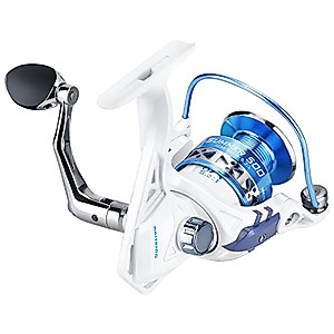 KastKing Centron Lite Spinning Reel, Size 500 Fishing Reel, White, Ultralight for Ice Fishing
