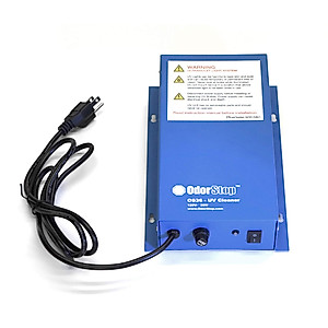 OdorStop OS361 36W UV Air Purifier with 16-in Bulbs