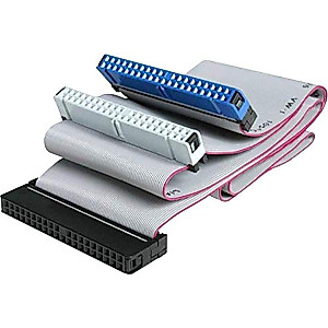 StarTech.com 18in Dual Drive Ultra ATA IDE Hard Drive Cable - IDE / EIDE cable - UDMA 66/100 - 40 pin IDC (F) to 40 pin IDC (F) - 1.6 ft - IDE66, Gray