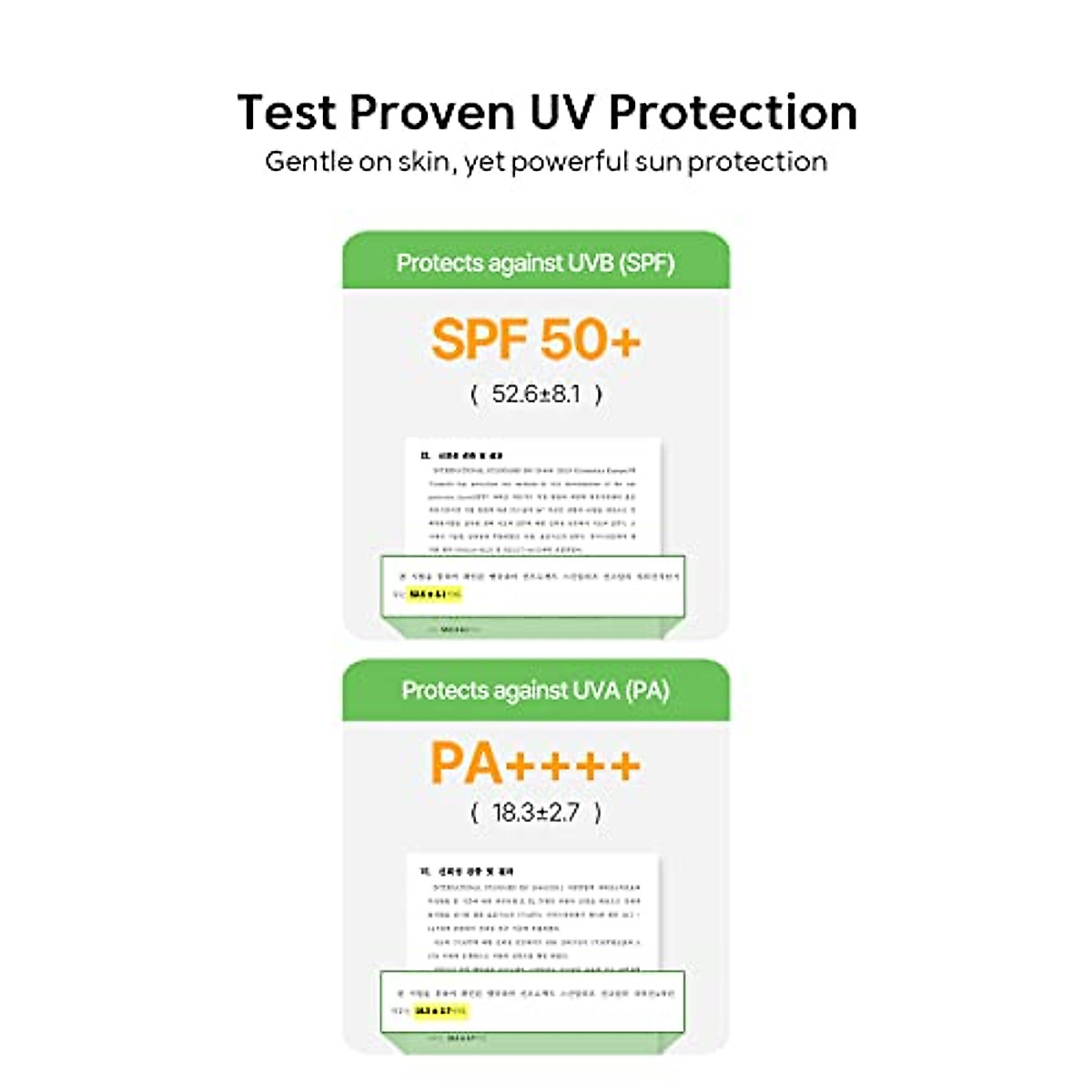 THANKYOU FARMER Sun Project Relief Sun Cream SPF50+ PA++++ 1.75 Fl Oz - Centella Asiatica Extracts for Soothing, Reef Safe Sunscreen Travel Size, Non-comedogenic Face Sunscreen for Sensitive Skin, Korean Sunscreen for Face