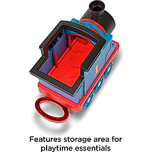 Thomas & Friends Pull-Along Toy Train for Kids Biggest Friend Thomas with Storage for Preschool Kids Ages 2+ Years