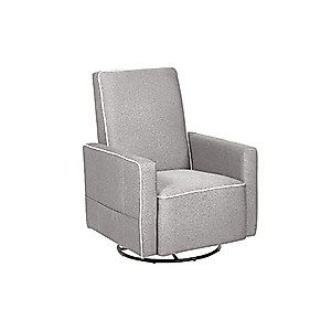 Relax A Lounger Lyndon Glider Chair with Ottoman, Taupe