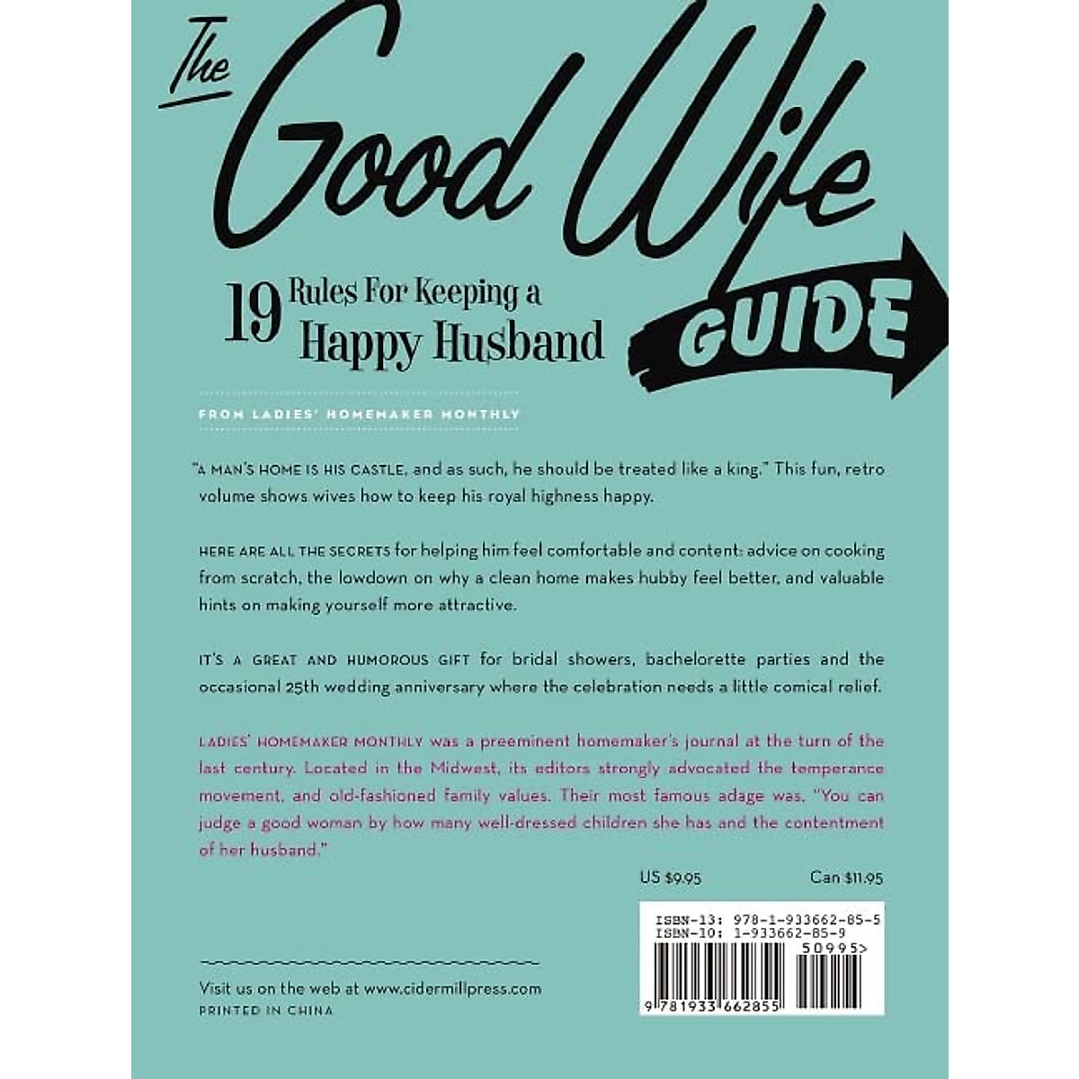 The Good Wife Guide: 19 Rules for Keeping a Happy Husband