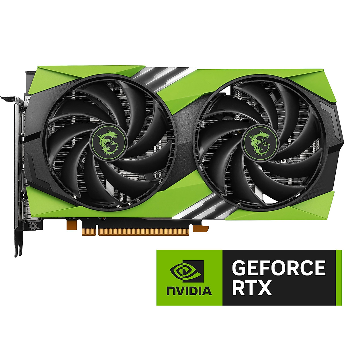 MSI Gaming GeForce RTX 4060 8GB GDRR6 Extreme Clock: 2610 MHz 128-Bit HDMI/DP Nvlink TORX Fan 5.0 Ada Lovelace Architecture Graphics Card (RTX 4060 Gaming X NV Edition 8G)