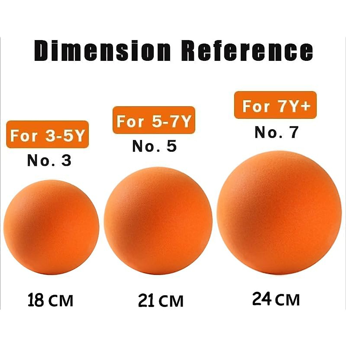 Silent Basketball, 2023 Newest Foam Basketball Indoor Training Ball, Uncoated High-Density Foam Ball Low Noise Basketball Training for Various Indoor Activities (No. 3, Basketball line - orange)