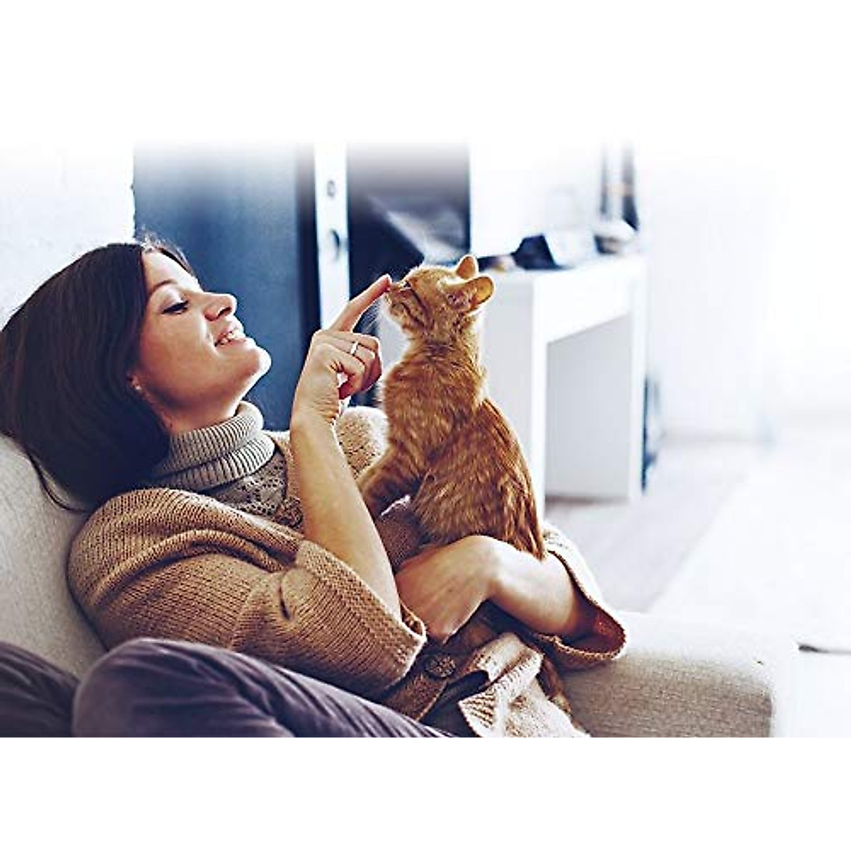 INABA Churu Lickable Purée Natural Cat Treats (Chicken with Crab Recipe, 4 Tubes)