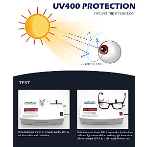 GQUEEN Fashion Glasses Non Prescription Fake Glasses for Women Men Clear Lens Square Transparent, 201582