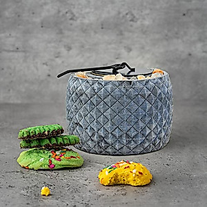 Tabletop Fire Pit Indoor,Tabletop Fireplace Concrete, Pineapple Shape Small Fire Bowl, Portable Tabletop Fire Pit (Grey)