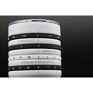 Tally Tumbler Golf Stainless Steel Cup, 30 oz Leak Proof Lid, Double Wall Insulation, Golf Tumbler with Score Keeping Counter used for strokes per hole, Greens in Regulation & Fairways Hit