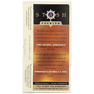 Stash Herbal Tea Caffeine Free Spice Dragon Red Chai - 18 Tea Bags