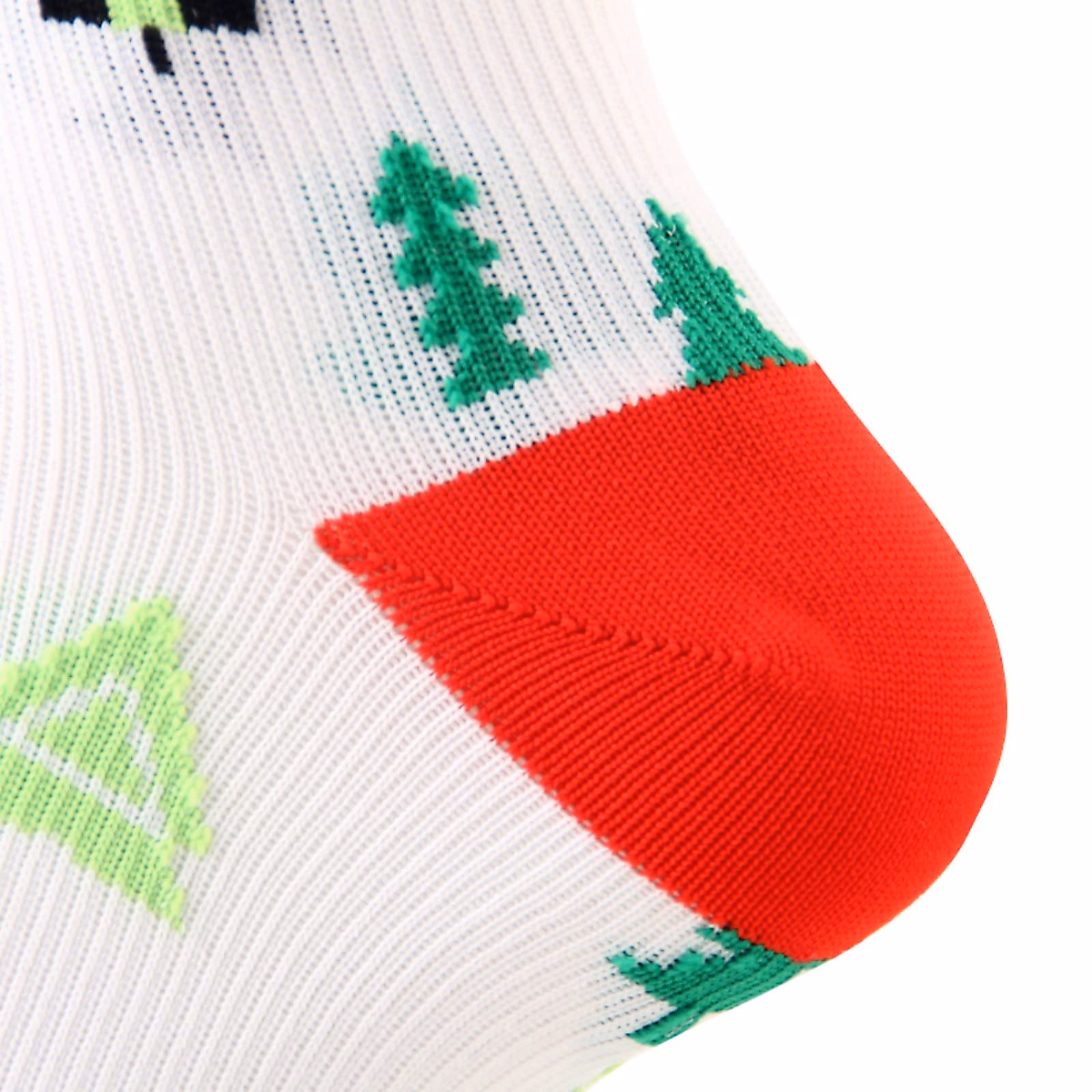 Hotfiary Christmas Compression Socks 20-30 mmHg for Women & Men, 3 Pack Novelty Christmas Stocking for Athletic Running Cycling