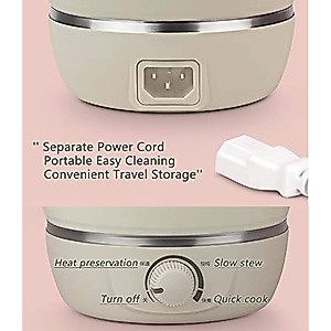Drizzle Foldable Electric Hot Pot Cooker Travel Pot - Dual Voltage 100V-240V Cooking - Food Grade Silicone Cookerware Boiling Water Steamer - Camping Office Hotel Noodle Porridge Soup