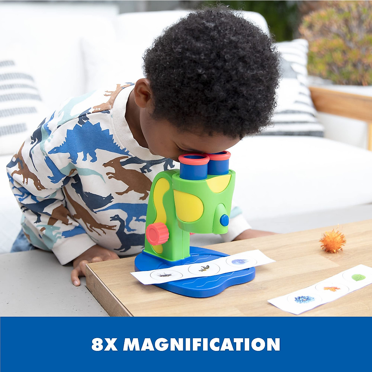 GeoSafari Jr. My First Kids Microscope Toy, Preschool Science, STEM Toy, Gift for Toddlers Ages 3+