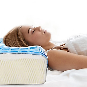 Gel Pillow Cooling Mat Cooling Gel Pad for Bed Pillow Summer Cushion Soft Flexible Foldable Pillow Mat for Sleeping