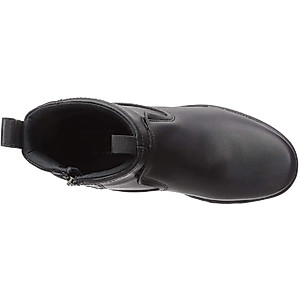 Skechers Men's RESMENT-Korver Chelsea Boot, Black/Black, 11 Medium US