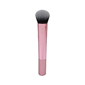 Real Techniques Instapop Cheek Makeup Brush, Face Brush For Blush, Bronzer, & Highlighter, Makeup Brush For Loose Or Pressed Powder, Cruelty Free, Synthetic Bristles, Vegan, 1 Count