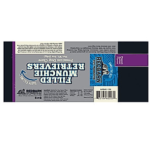 Redbarn Filled Munchie Retriever-Peanut Butter Premium Dog Treats (24-Count)