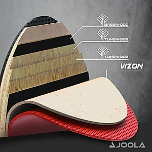 JOOLA Rosskopf Smash Recreational Table Tennis Racket