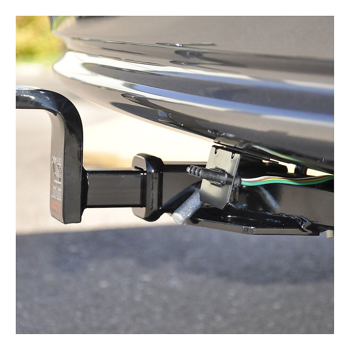 CURT 58300 Vehicle-Side Trailer Wiring Harness Mounting Bracket for 4-Way Flat