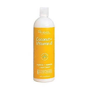 Renpure Plant-Based Beauty Coconut & Vitamin E Hydrate + Replenish Shampoo, 16 Fluid Ounce