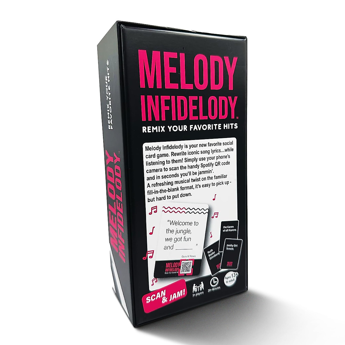 Melody Infidelody - Fun Music Games for Game Night, Music Gifts for Teens, White Elephant, and People Who Love Singing Gifts - Makes an Awesome Gift for Music Lovers
