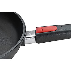 Woll Nowo Titanium Fry Pan with Detachable Handle, 12.5-Inch