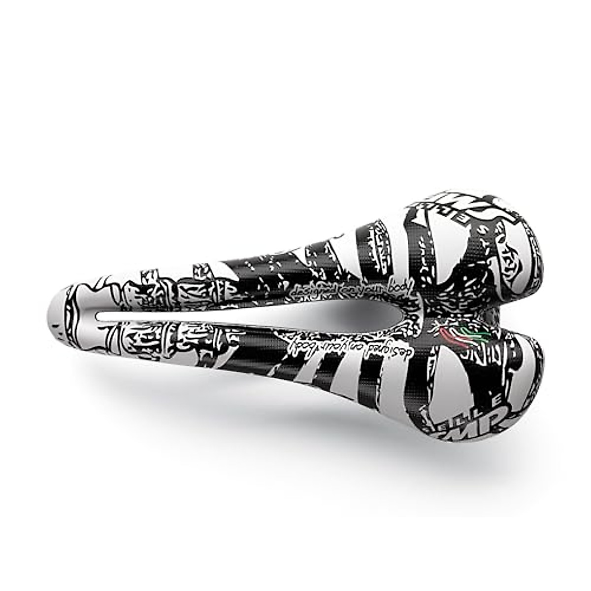 Selle SMP Hybrid Bike Saddle - X RAY White